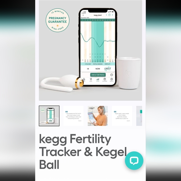 kegg | Accessories | Kegg Fertility Tracker Kegel Ball | Poshmark